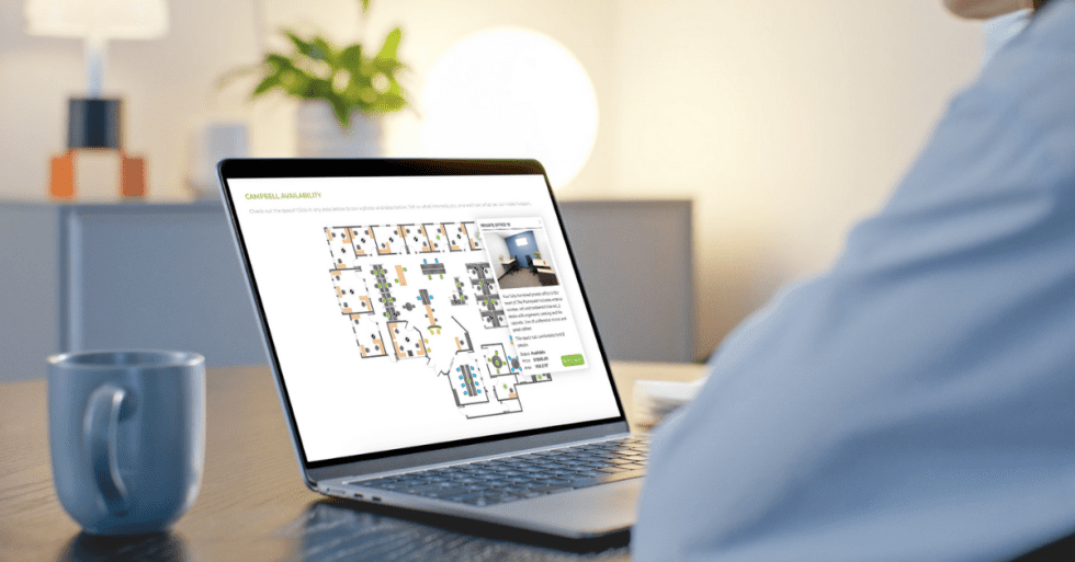 Sell Coworking Offices and Desks Online From Your Floor Plan